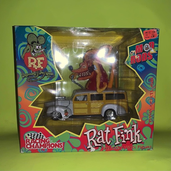 Racing Champions | Other | Nos 200 Racing Champions Rat Fink Mod Rods Big Daddy Ed Roth Figure ...